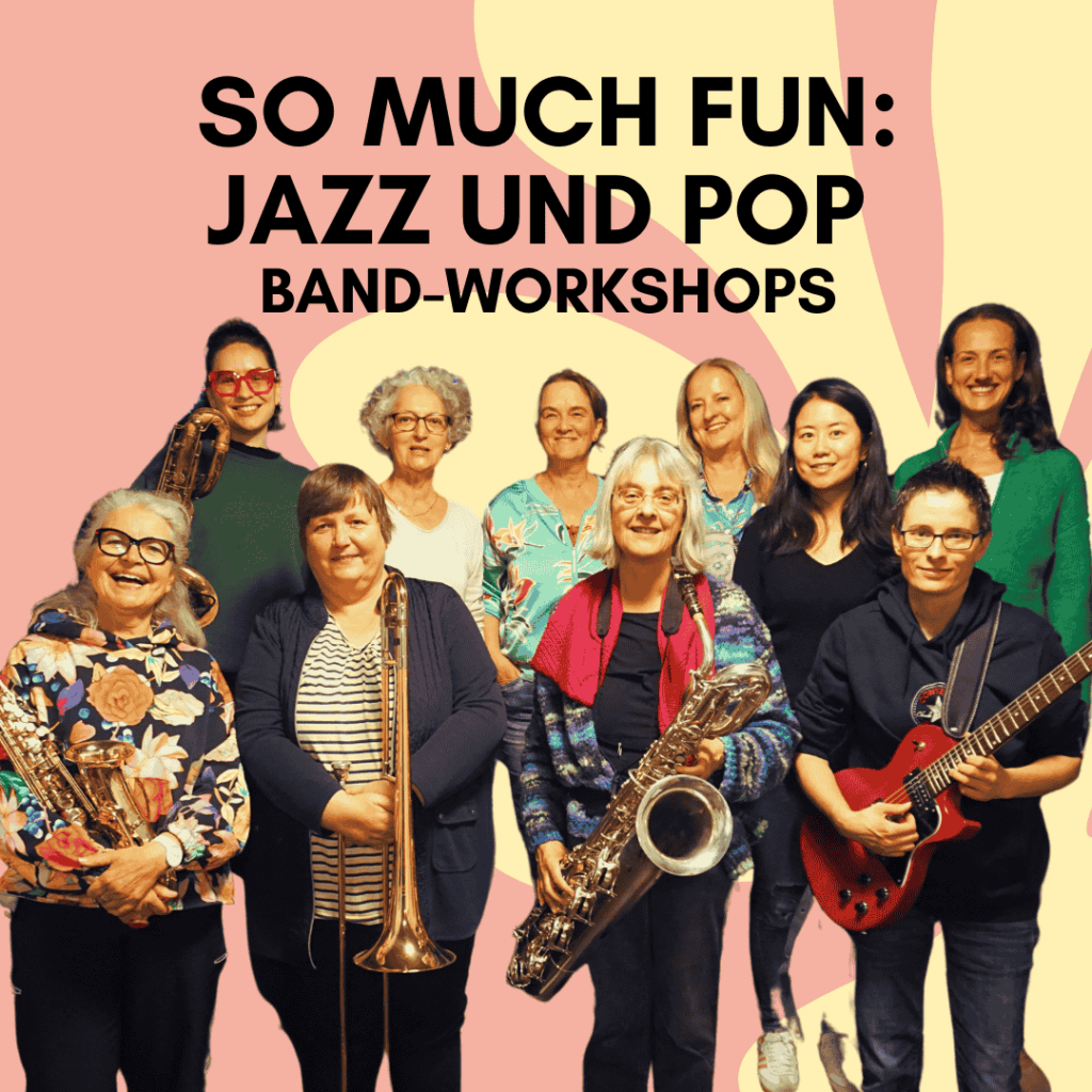 So much fun: Jazz und Pop Band-Workshops - Melodiva